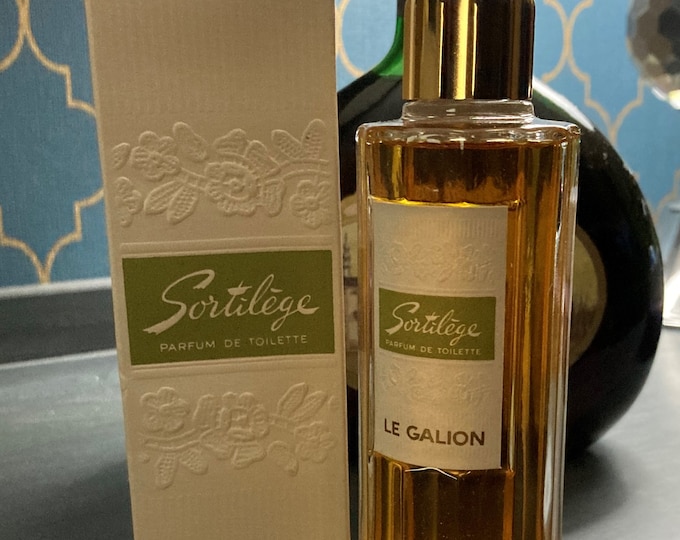 Rare Vintage Eau De Sortilège Le Galion PARFUM De TOILETTE 4 Fl Oz 120 ...