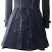 18-32 Plus Size Black Victorian Riding Jacket Steampunk Gothic Ruffle ...