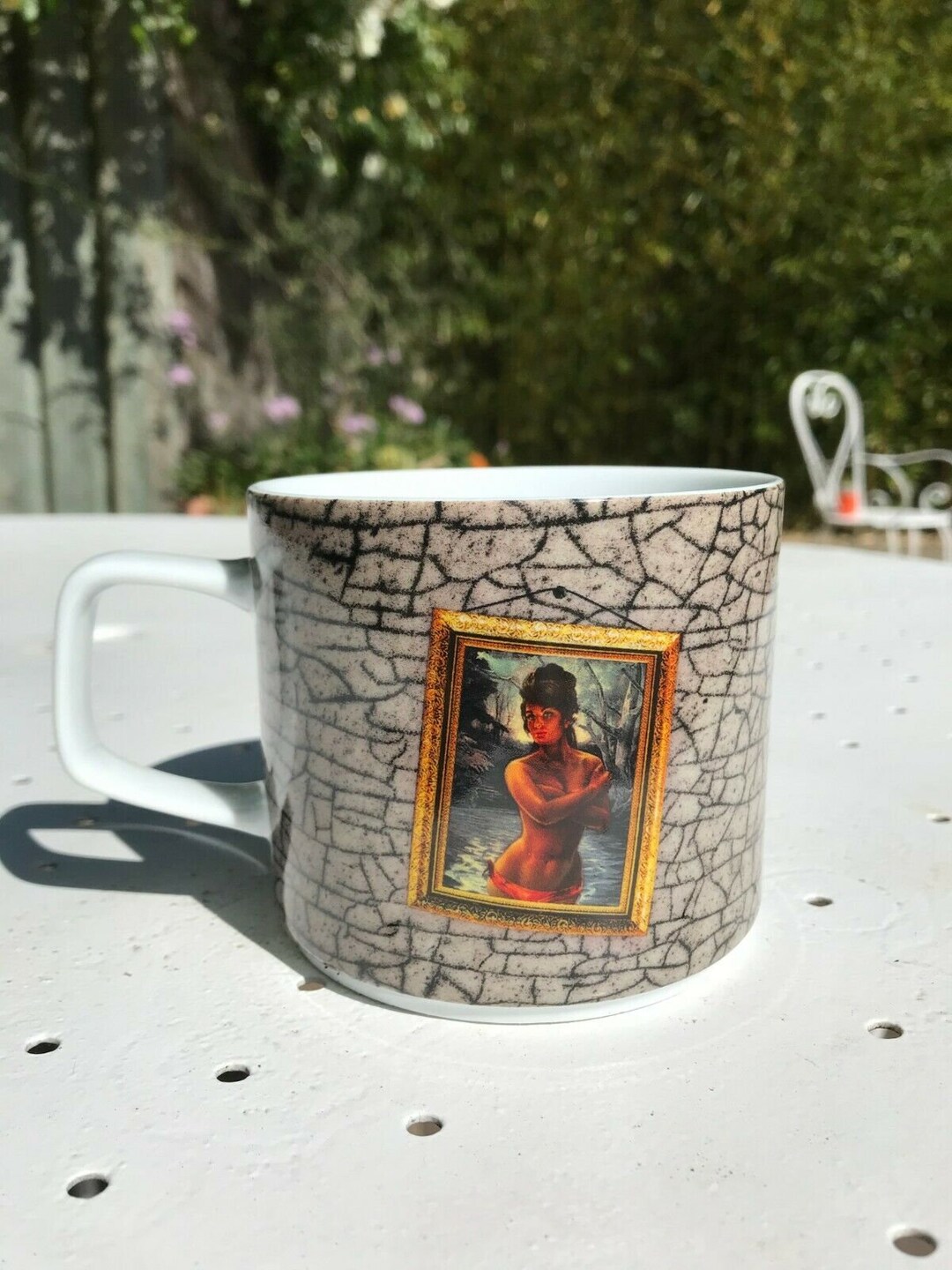 TINA J H LYNCH Bathing Nymph Coffee Tea Cup Mug Vintage Design ...