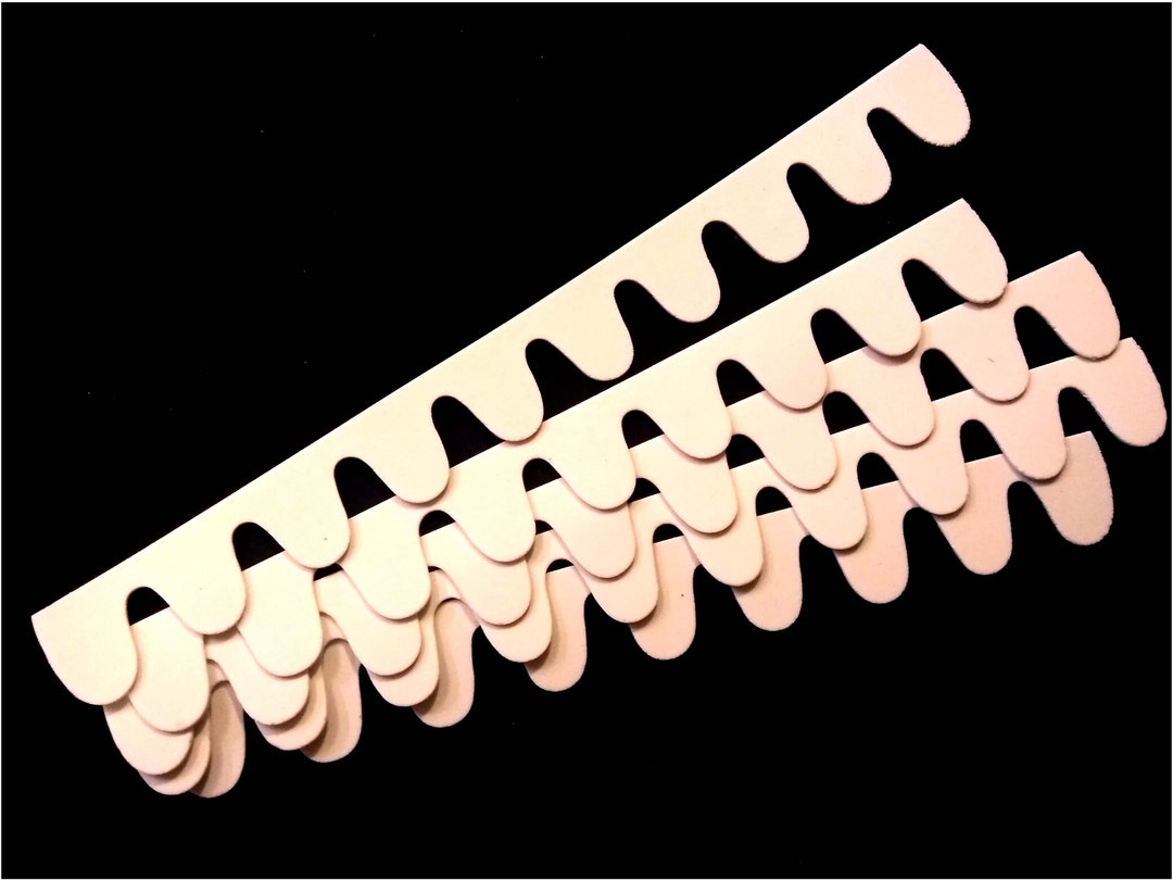 LARGE Fish Scales - White - 2mm EVA Foam - Etsy