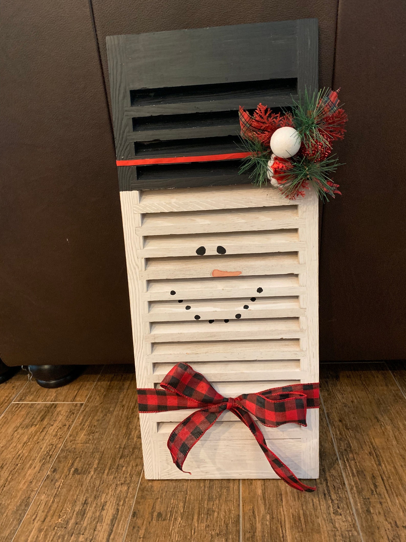 Snowman Shutter, Decor, Christmas - Etsy