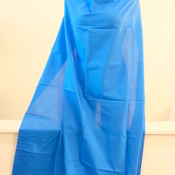 Electric Blue Fabric - Etsy