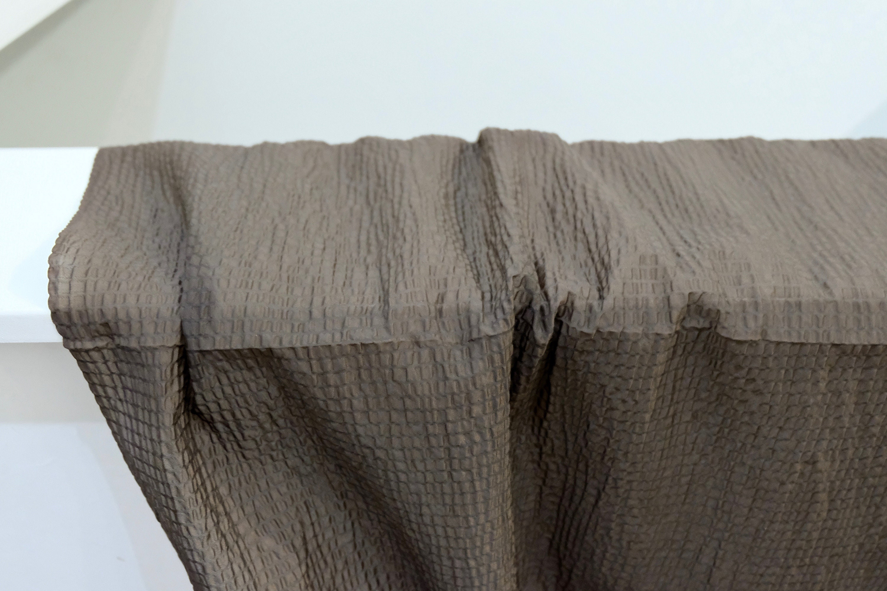 1950's Vintage Dark Coffee Brown Sheer Seersucker Nylon - Etsy