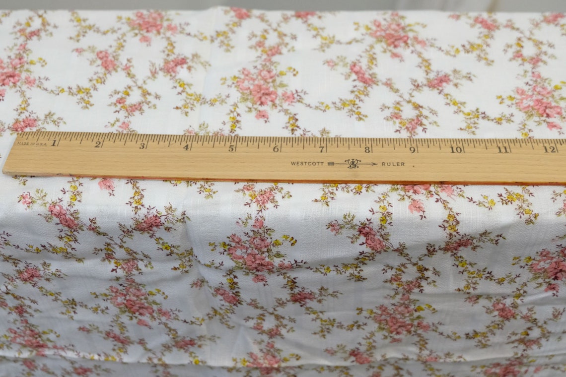 1970's Vintage Pale Bight Blue Textured Striped Dimity - Etsy