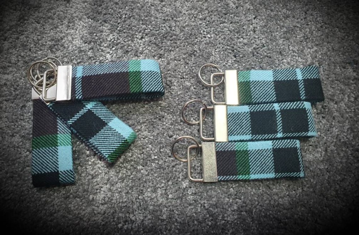 Thompson Tartan Thomson Tartan Key Fob Tartan Keyring - Etsy UK