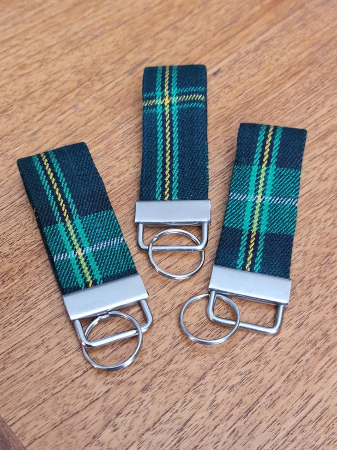 Celtic Tartan Key Fob | Scottish Tartan Keyring | Tartan Key Ring ...
