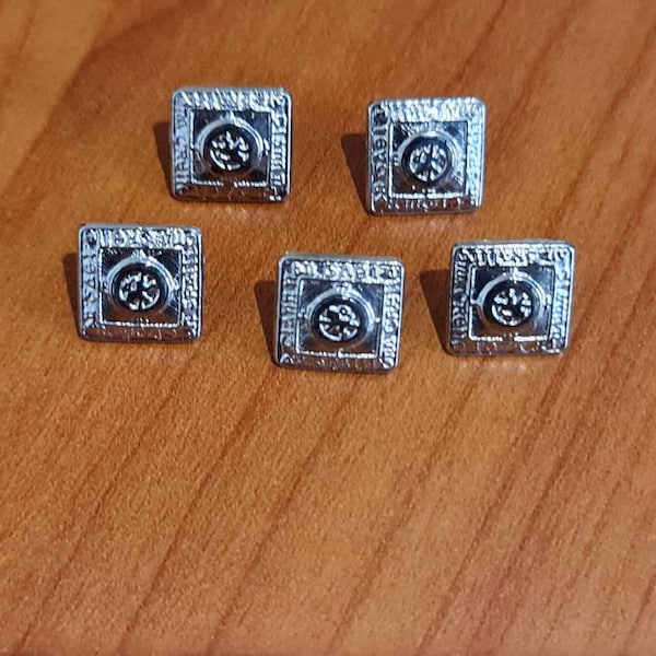 Square Buttons - Etsy