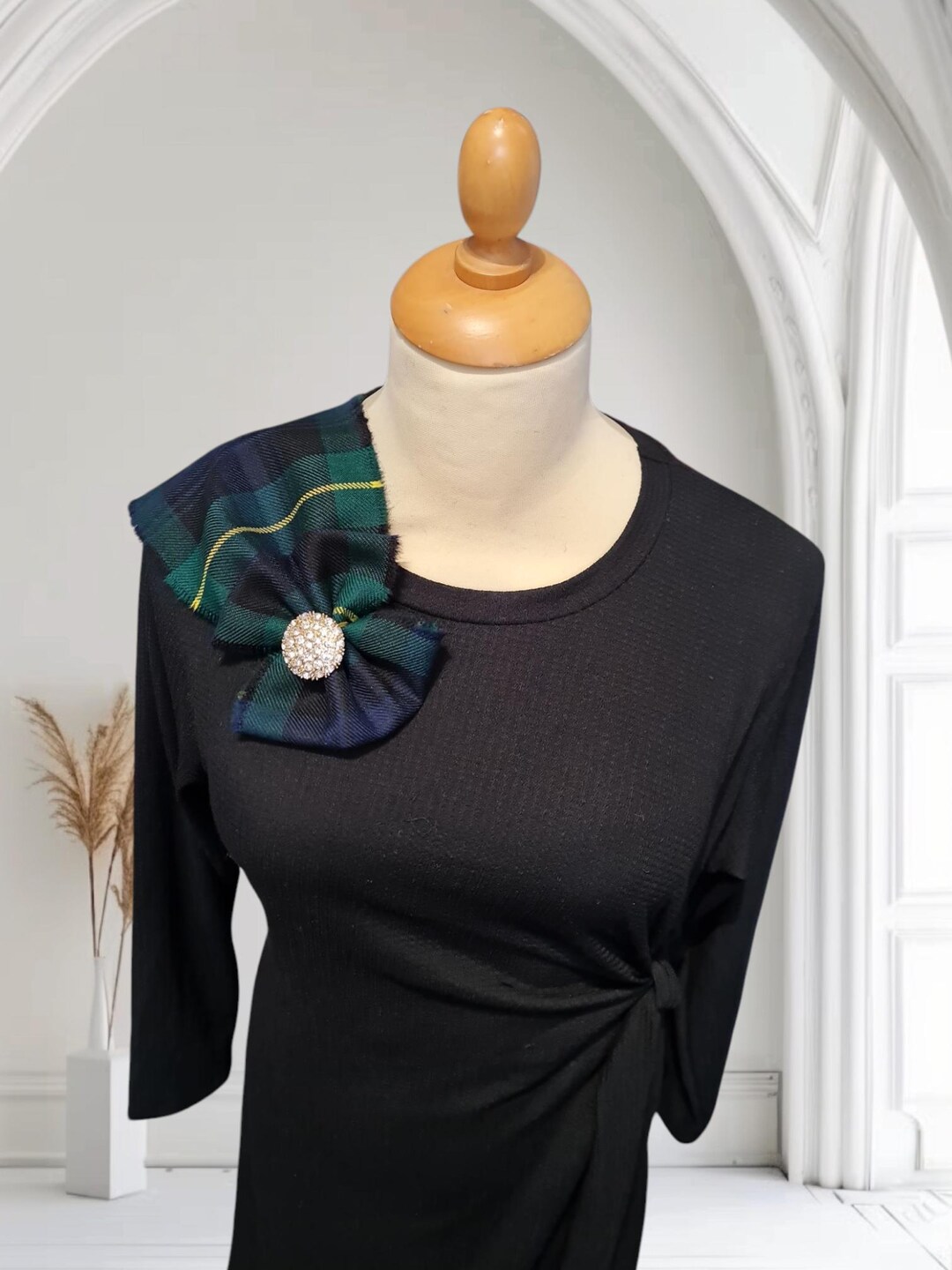 Gordon Modern Scottish Tartan Sash | Evening Sash | 100% Pure New Wool - Etsy