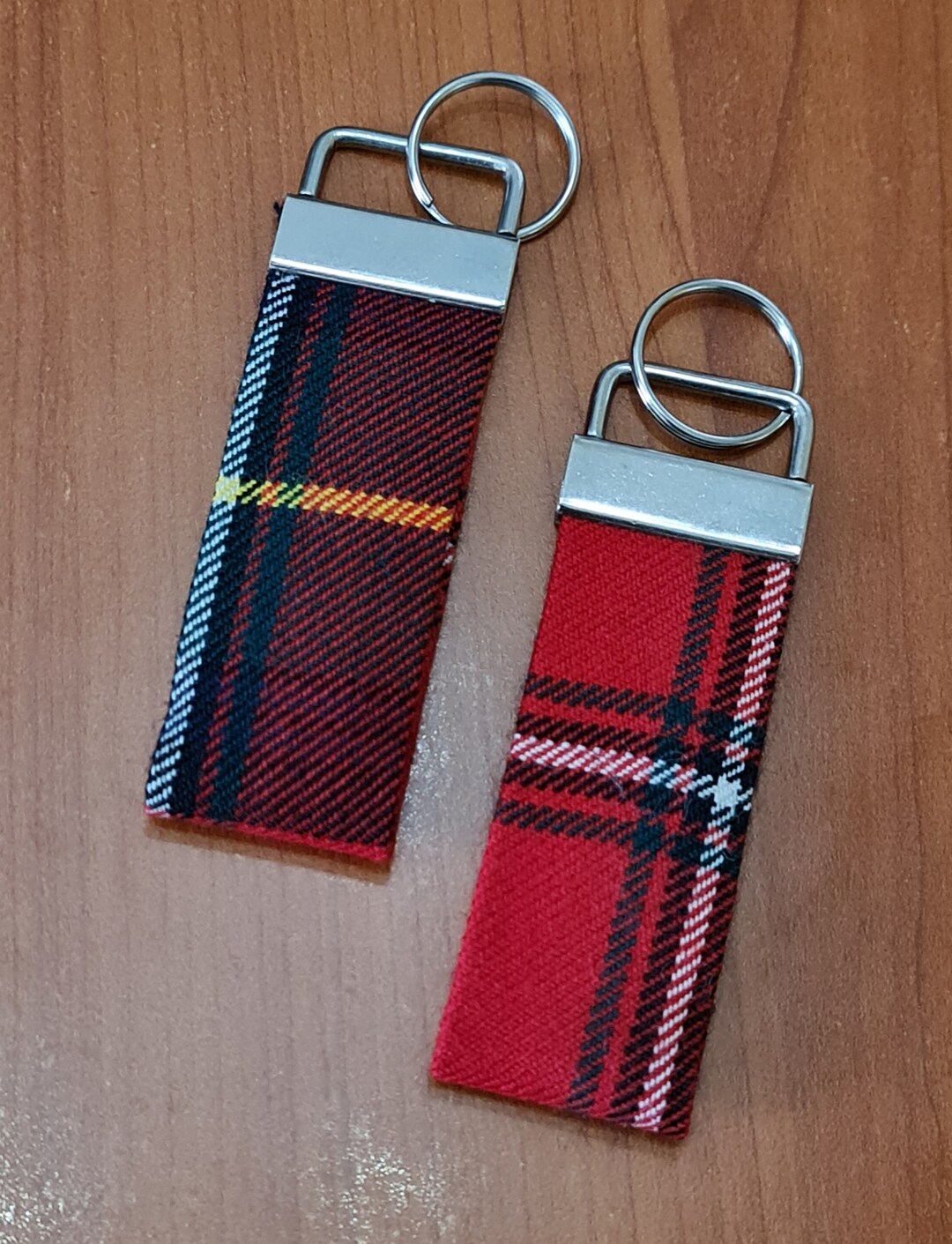Handmade Boyd Tartan Key Fob: Scottish Wool Keyring - Etsy