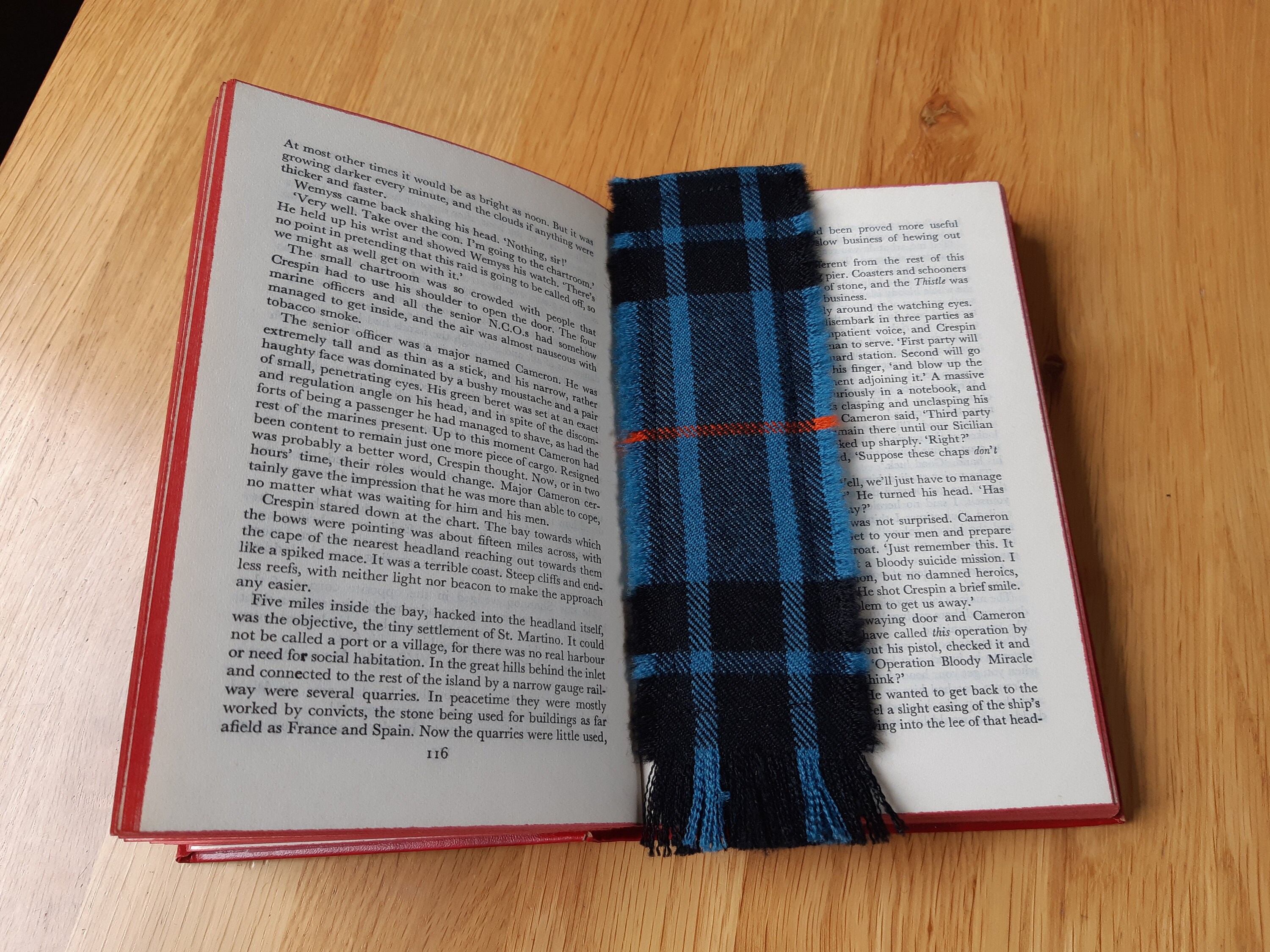 Scottish Tartan Bookmark Book Lovers Gift Scottish Gift | Etsy