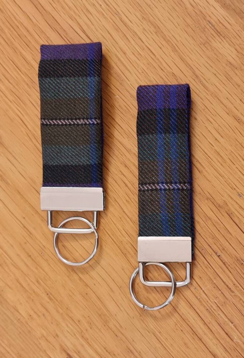 Isle of Skye Key Fob Tartan Keyring Tartan Key Ring - Etsy UK
