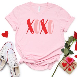 XOXO Shirt, Valentines Shirt, Valentines Day Shirt for Women, XOXO T ...
