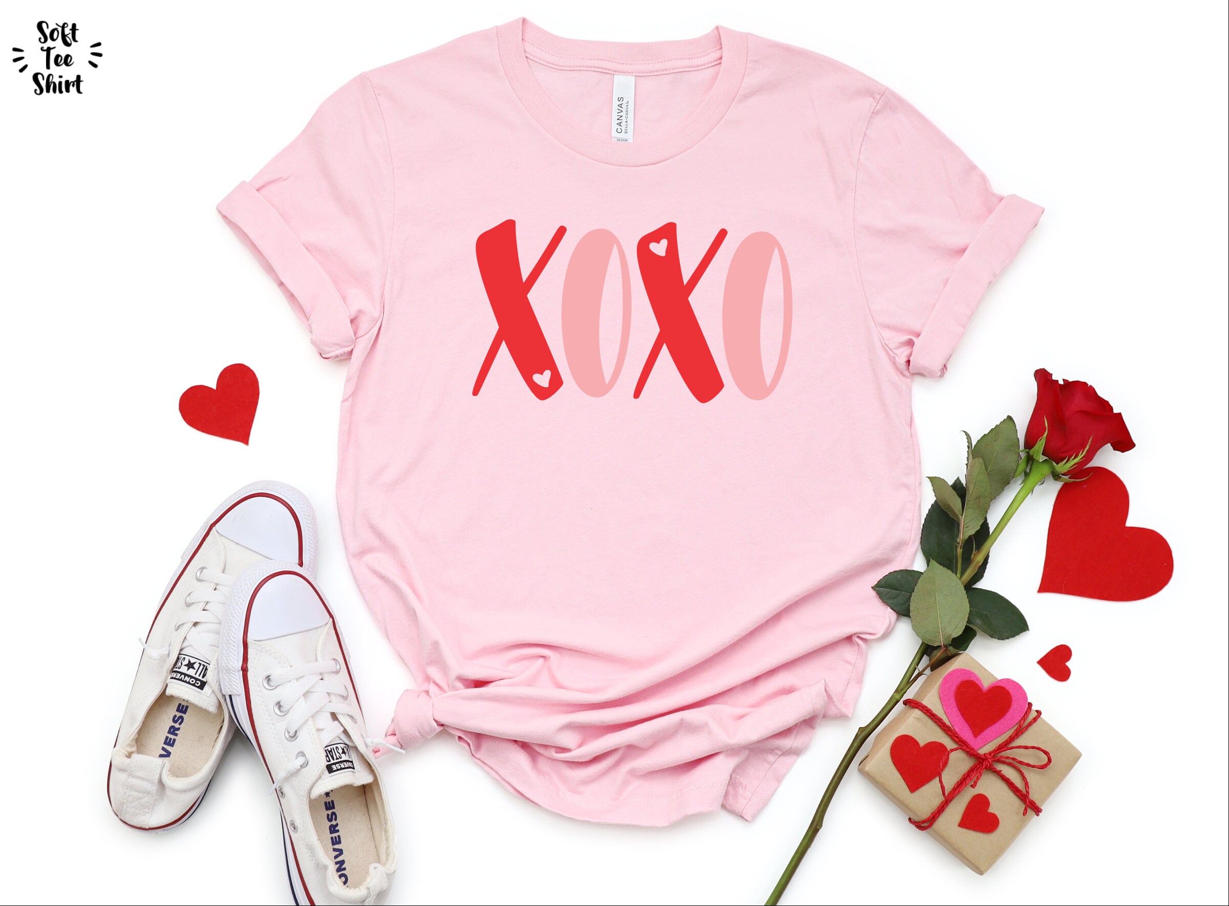 XOXO Shirt Valentines Shirt Valentines Day Shirt for Women | Etsy