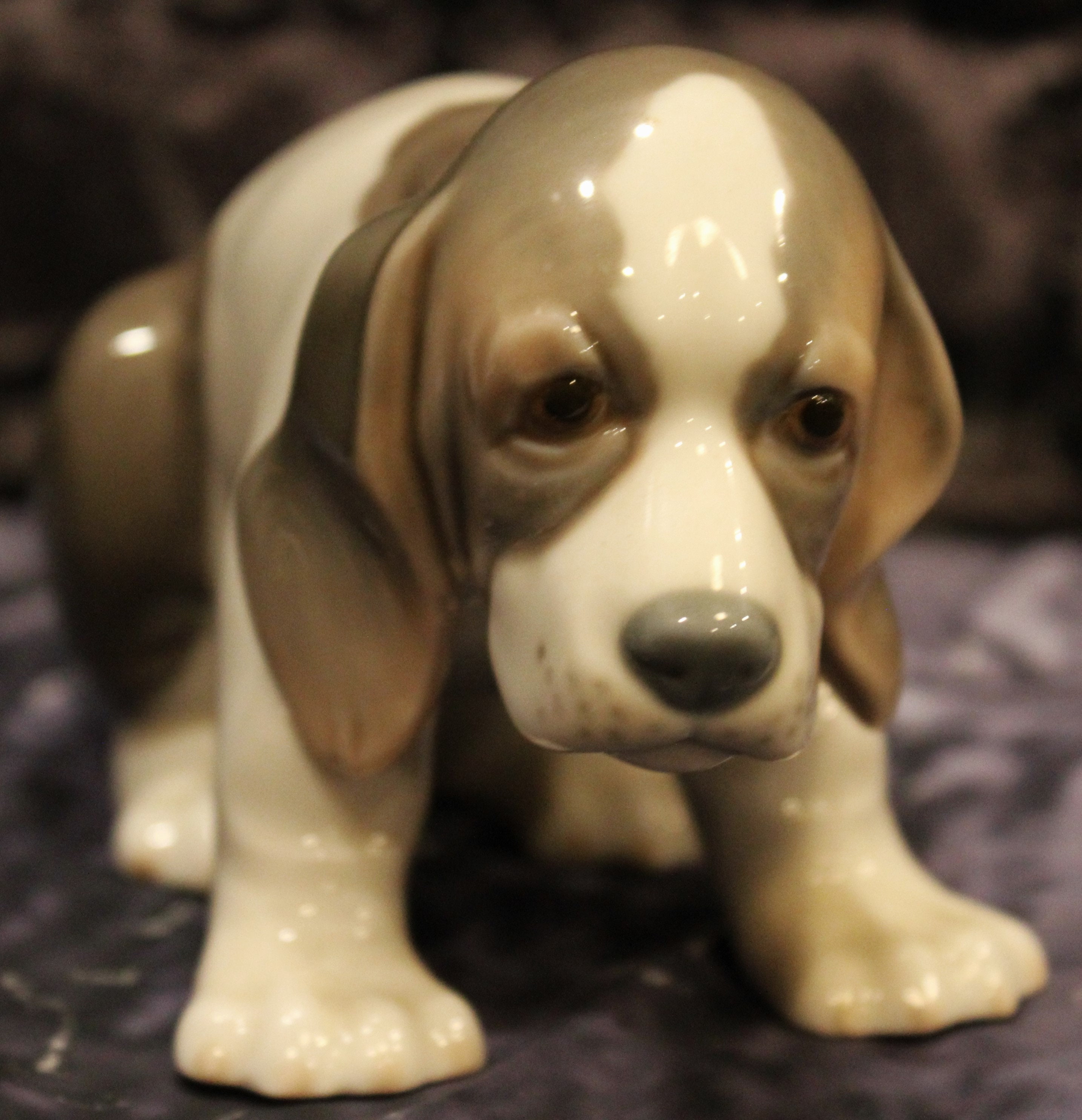 Lladro Sitting Sad Beagle 1071 - Etsy
