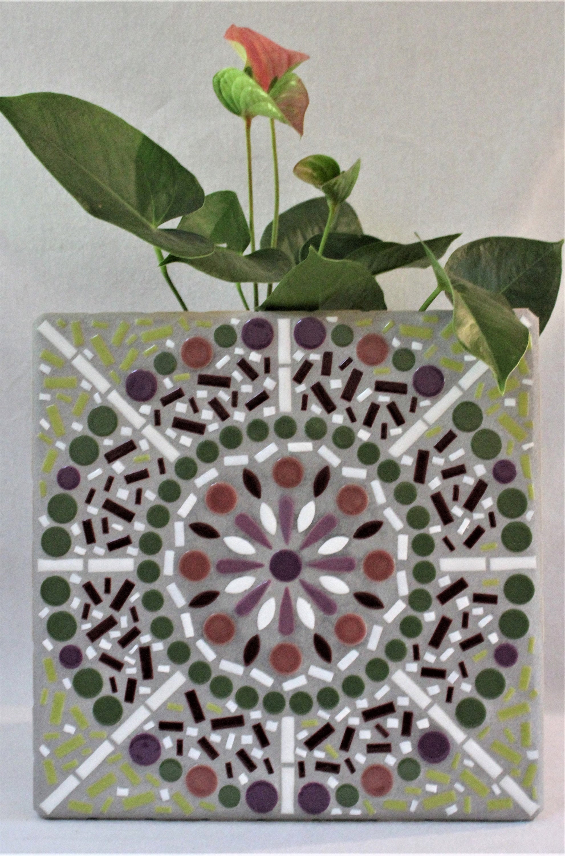 Modern Circle Mosaic With Ceramic Tile - Etsy
