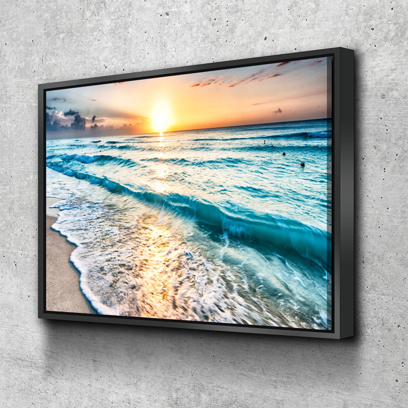 Beach Wall Art Coastal Wall Art Beach Poster Beach Art | Etsy