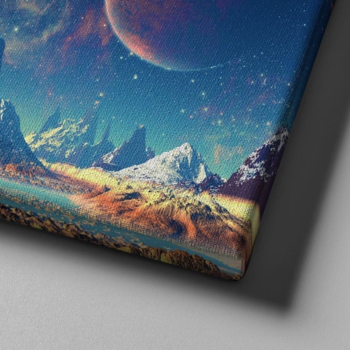 Mountain Art Mountain Print Mountain Wall Art Nature Print | Etsy