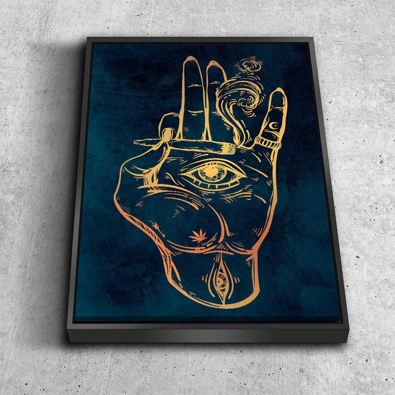 Marijuana Wall Art Cannabis Wall Art Weed Art Marijuana - Etsy