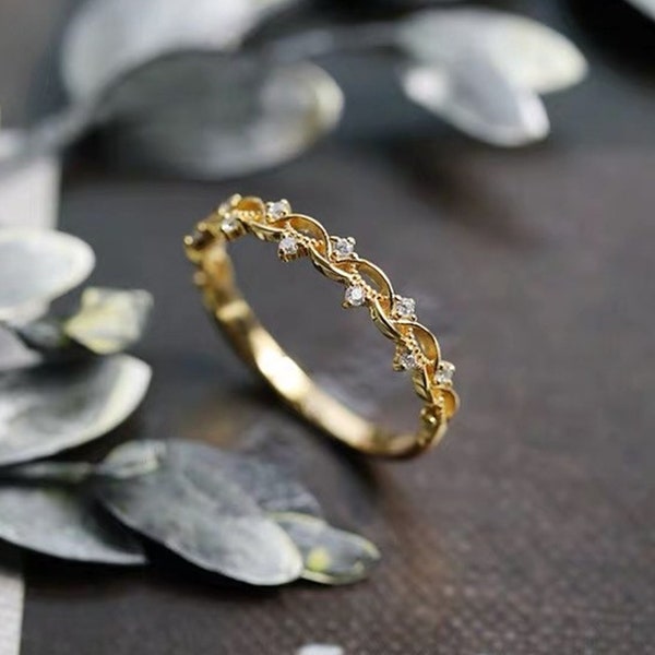 Simple Gold Ring - Etsy