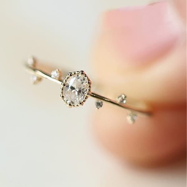 Minimalist Ring - Etsy