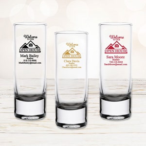 Realtor Gift Giveaways, Set of 24 Personalized Welcome to Our Open ...