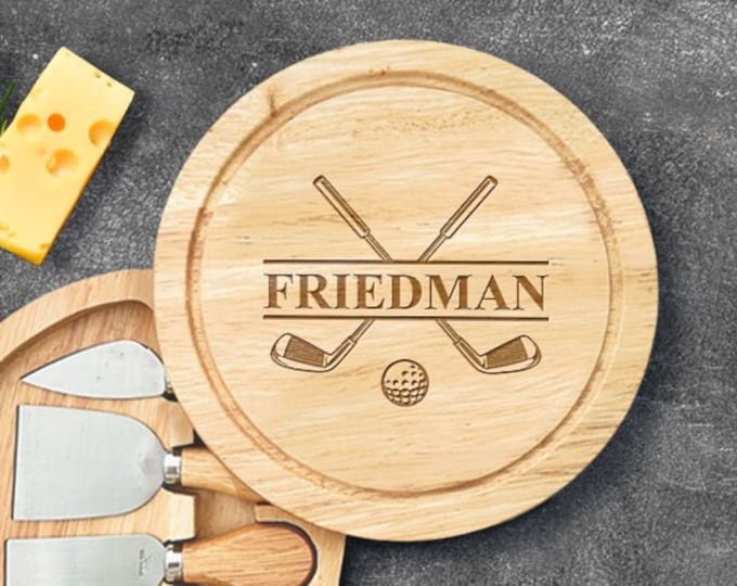Swing Into Style: Golf-themed Epoxy Cutting Board – A Hole-in-one ...