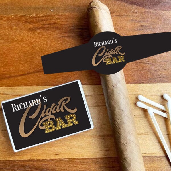 Custom Cigar Matches - Etsy