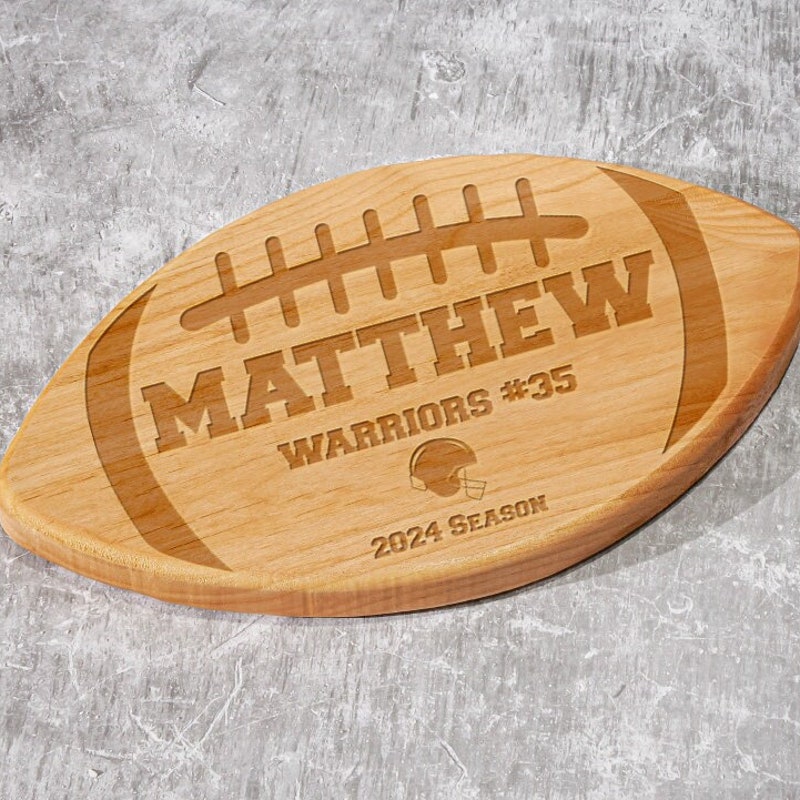 Football Plaque - Etsy