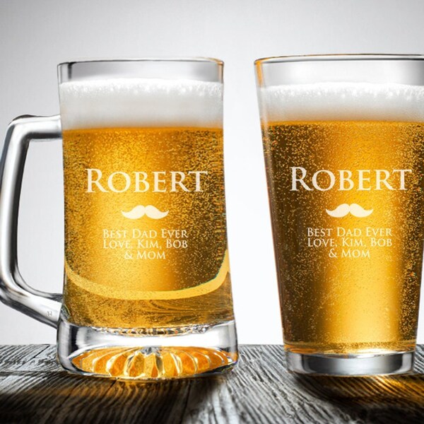 Mustache Beer Mug - Etsy