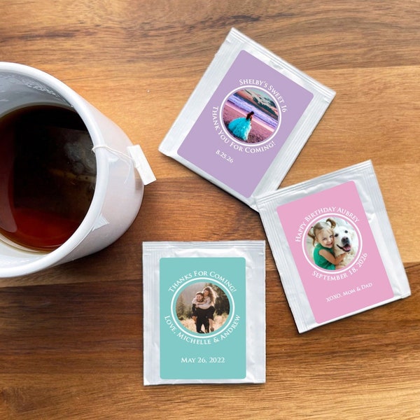 Custom Tea Bags - Etsy