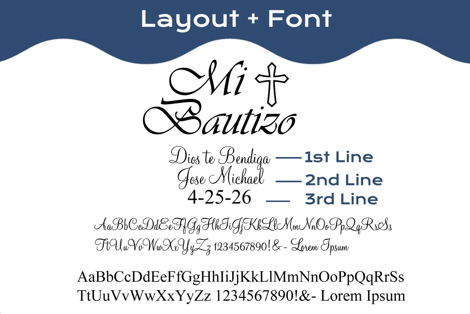 Set of 24 Mi Bautizo Personalized Fluted Shot Glass Favors - Etsy