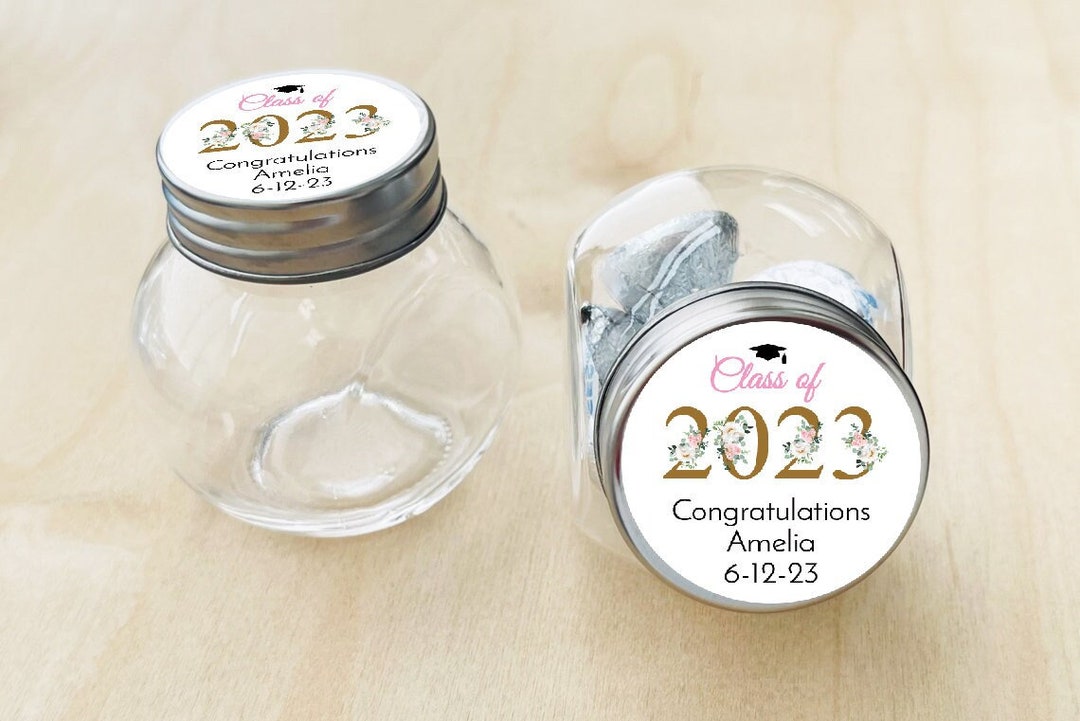 Set of 12 Class of 2023 Flowers Graduation Favors, Graduation Party ...