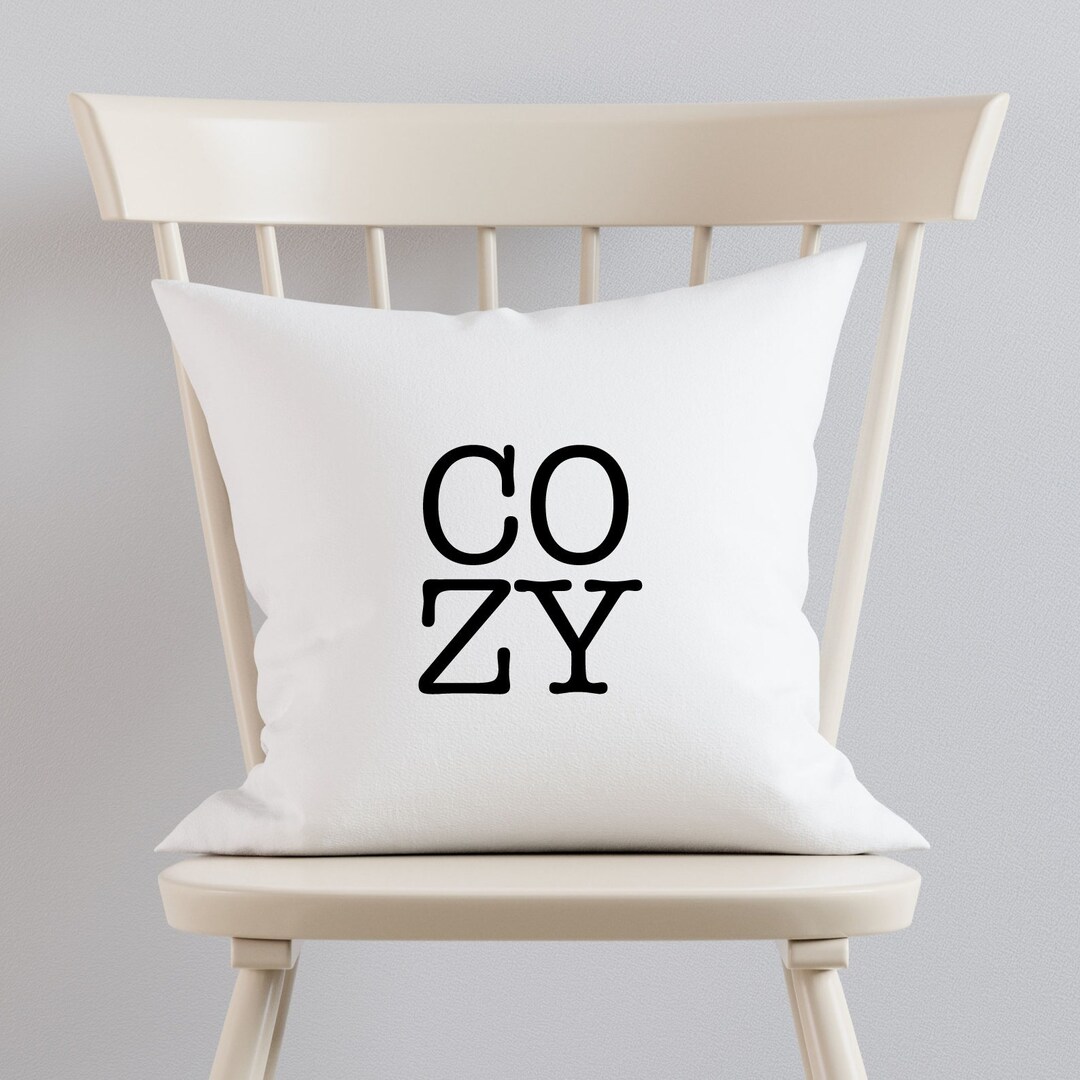 Personalized Cozy Pillow: Custom White Home Decor, 16