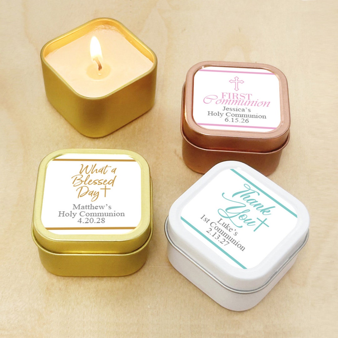 Set of 12 First Holy Communion Favors, Communion Party Favors ...