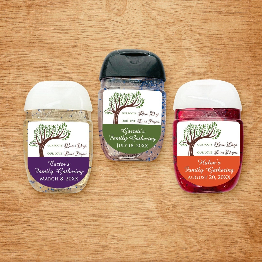 Family Reunion Favors, Set of 18 Our Roots Run Deep Our Love Runs ...