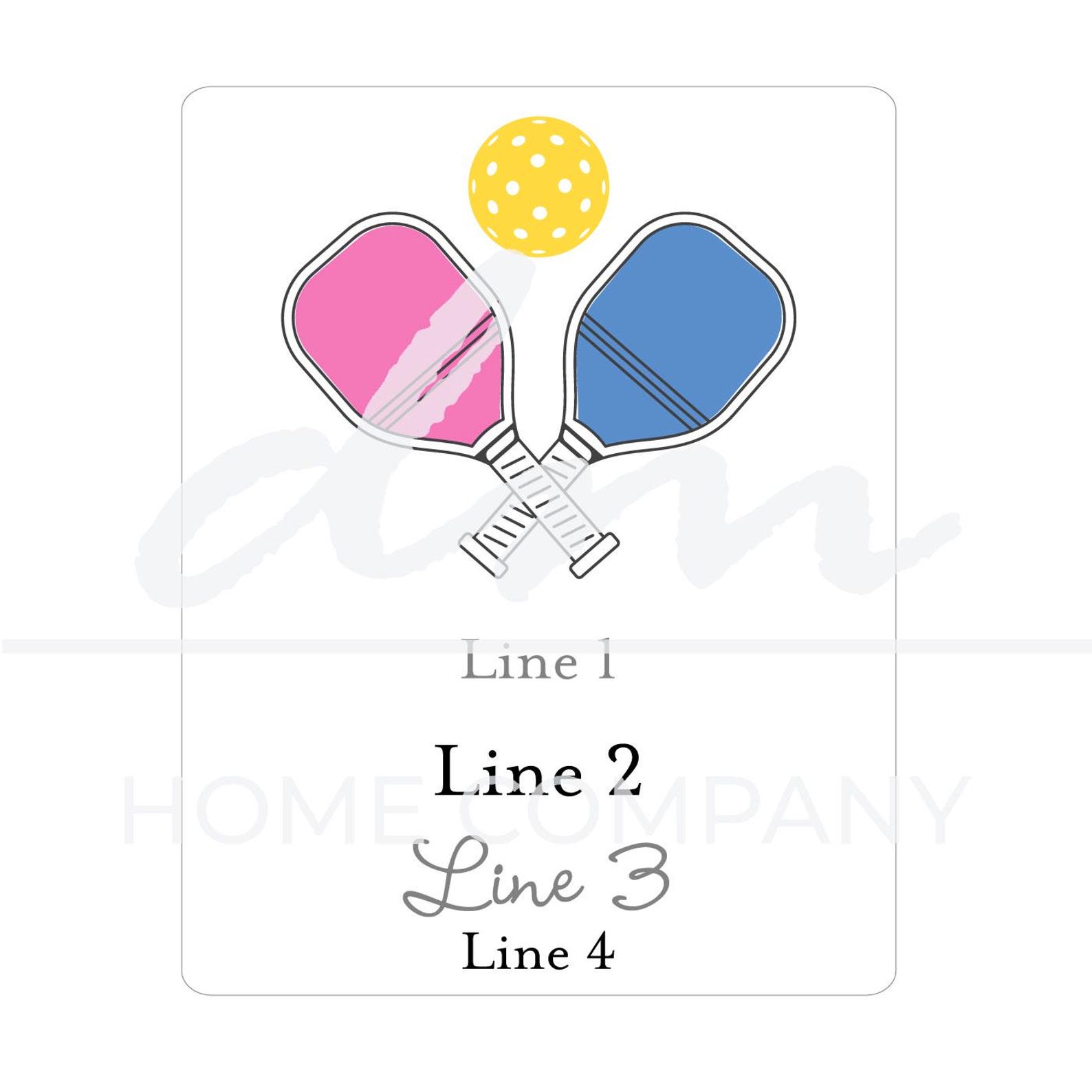 Personalized Pickleball Playing Card Favors With Labels (set of 10) - Etsy