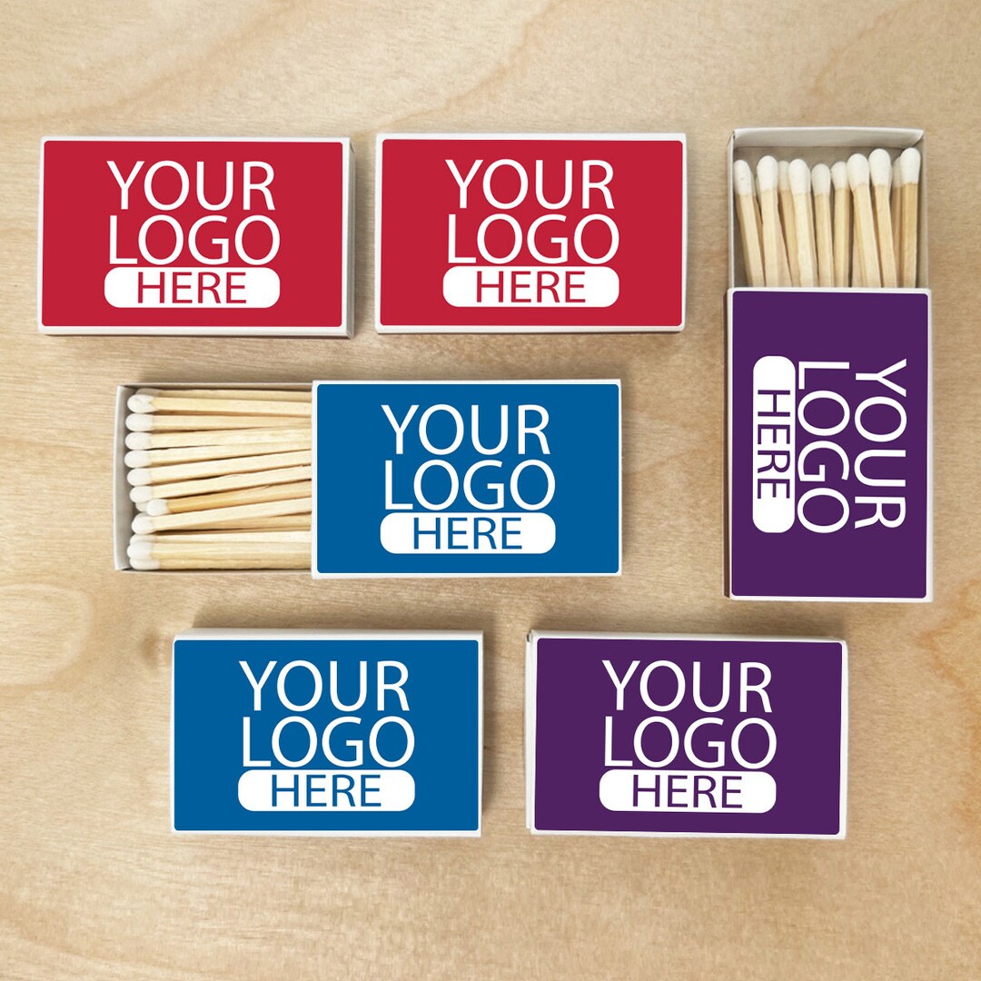 50 Pieces Your Business Logo Design Supplied Personalized Custom ...