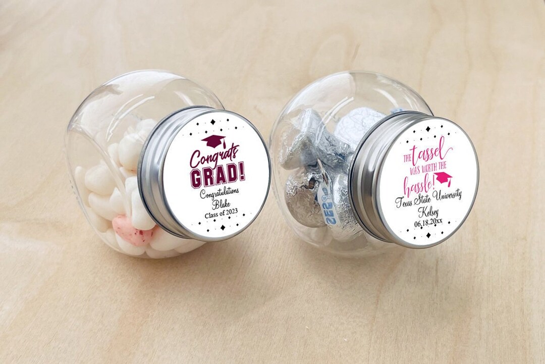 Set of 12 Graduation Favors, Graduation Party Favors, College, High ...