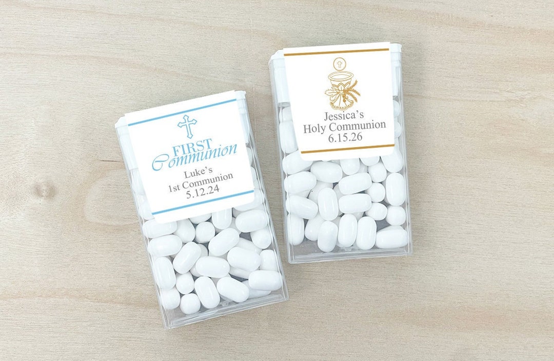 Set of 12 First Holy Communion Favors Communion Party Favors ...