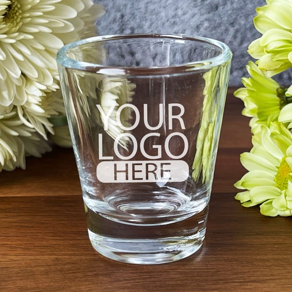 Custom Shot Glass With Logo - Etsy