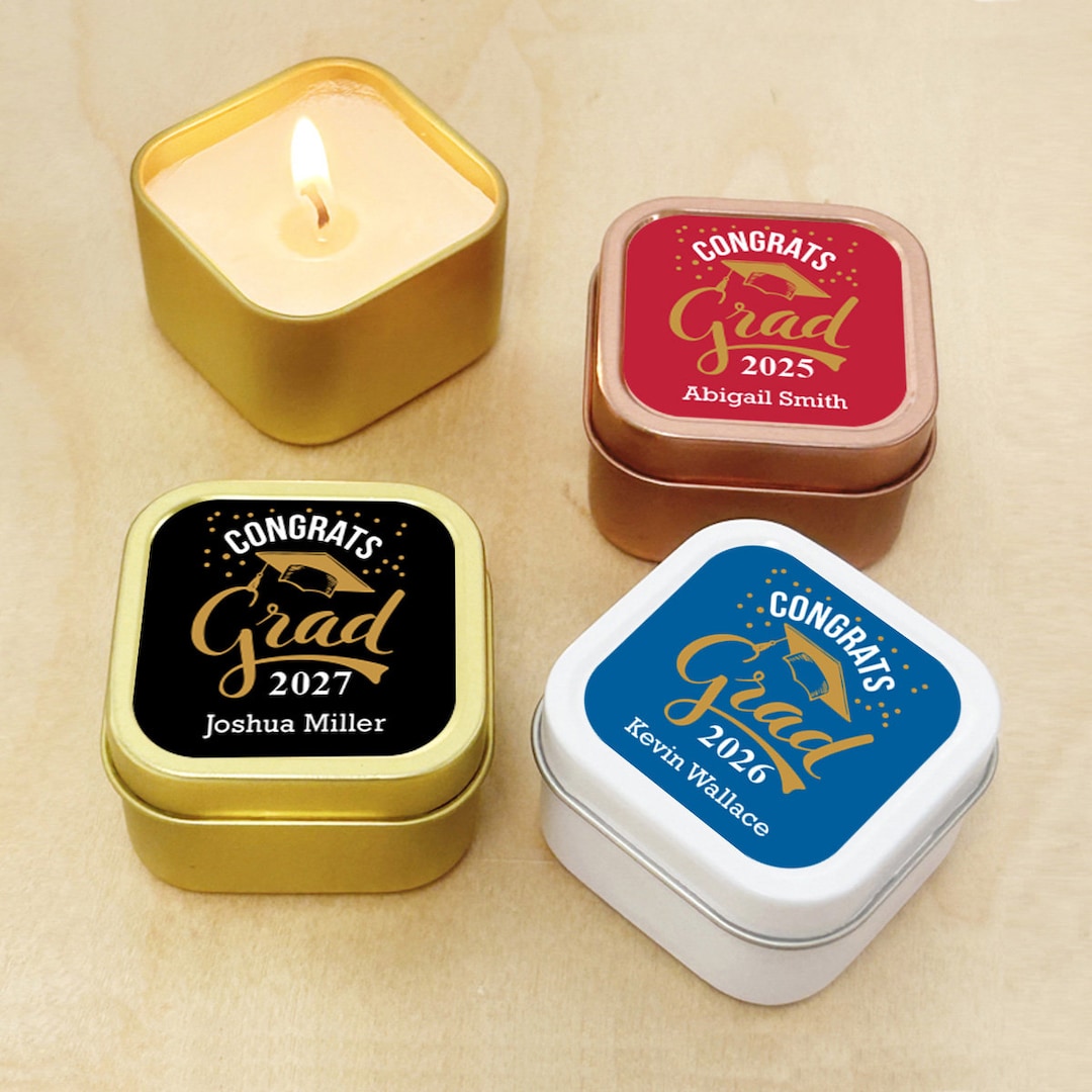 Set of 12 Congrats Grad Party Favors, Graduation Party Favors ...