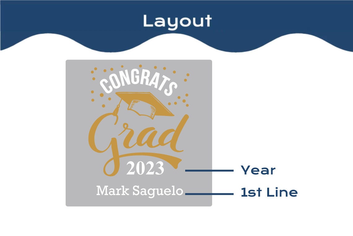 Personalized Graduation Party Favors: Reese's Labels (set of 100) - Etsy