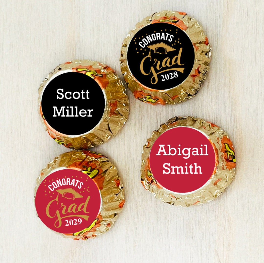 Set of 100 Congrats Grad Party Favors, Graduation Party Favors ...