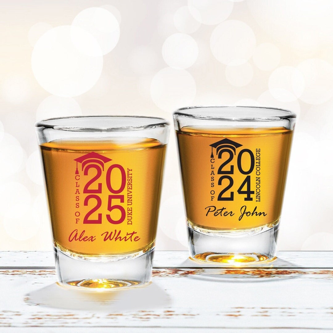 Set of 24 Class of 2024 Graduation Party Favors, Personalized Party ...