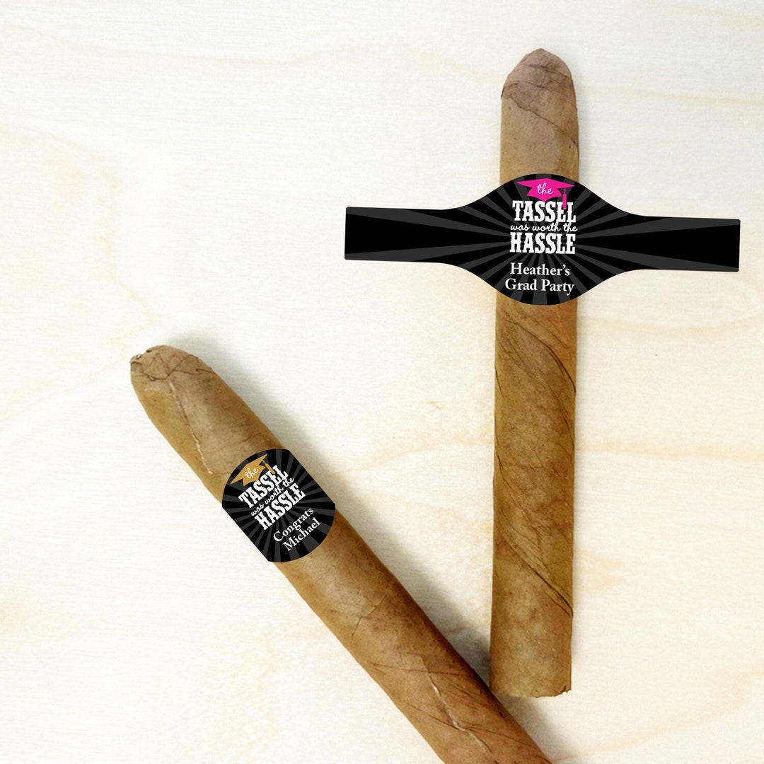 Set of 20 Graduation the Tassel Was Worth the Hassle Personalized ...