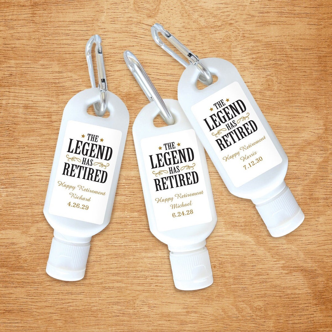 The Legend Has Retired Personalized Sunscreen With Carabiner SPF 30 ...