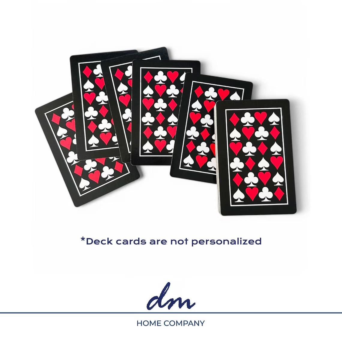 Personalized Playing Card Favors: Graduation, Reunion Party - Set of 10 ...
