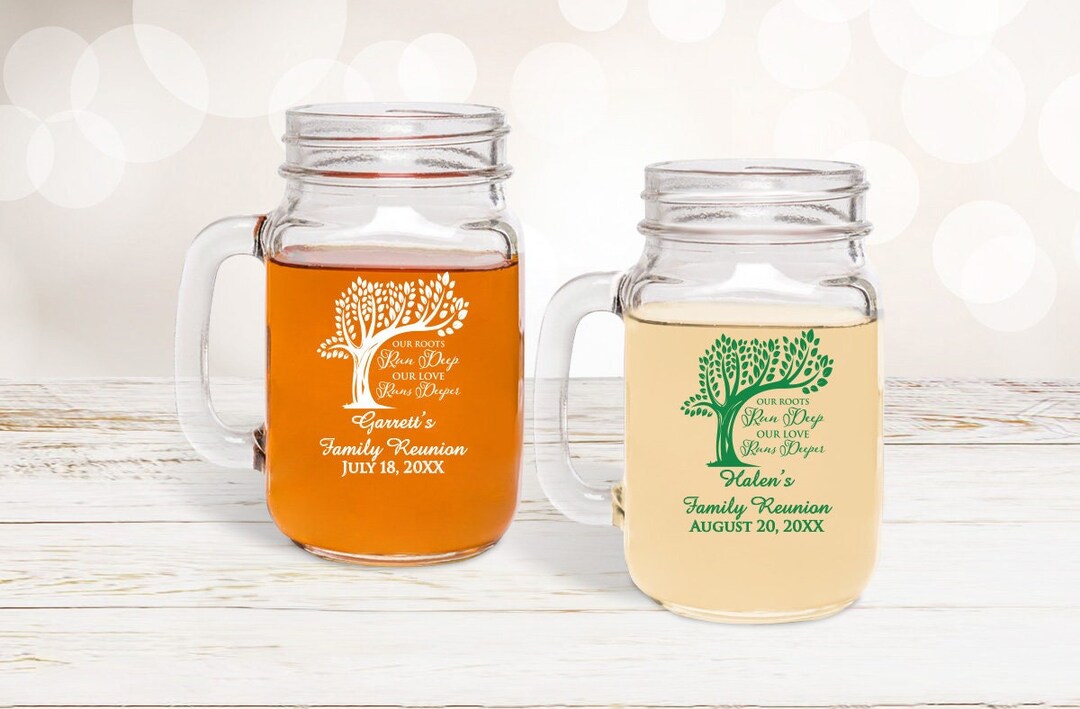 Family Reunion Favors, Set of 24 Our Roots Run Deep Our Love Runs ...