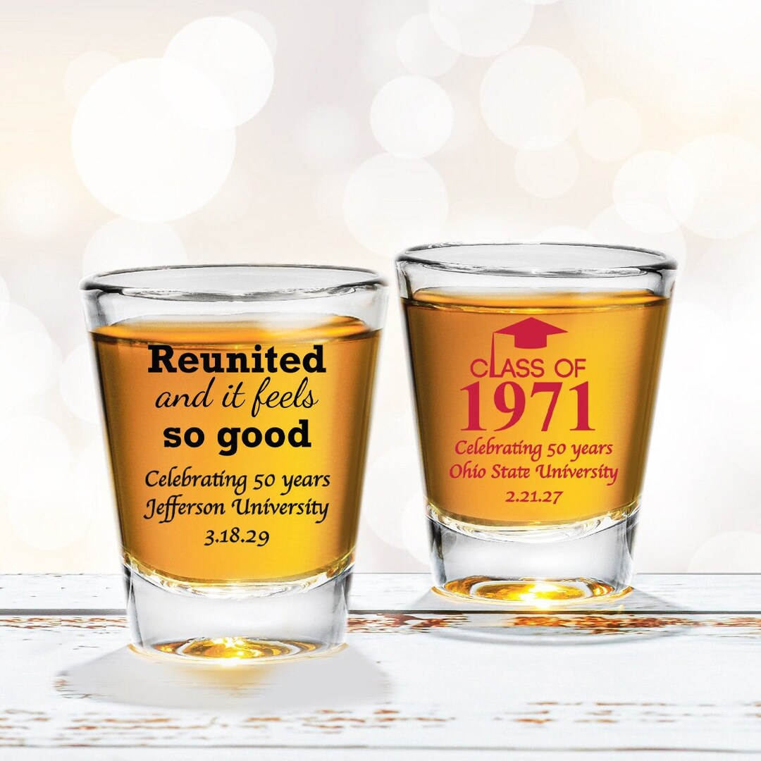 Set of 24 Class Reunion Party Favors, Class Reunion Party Favors ...