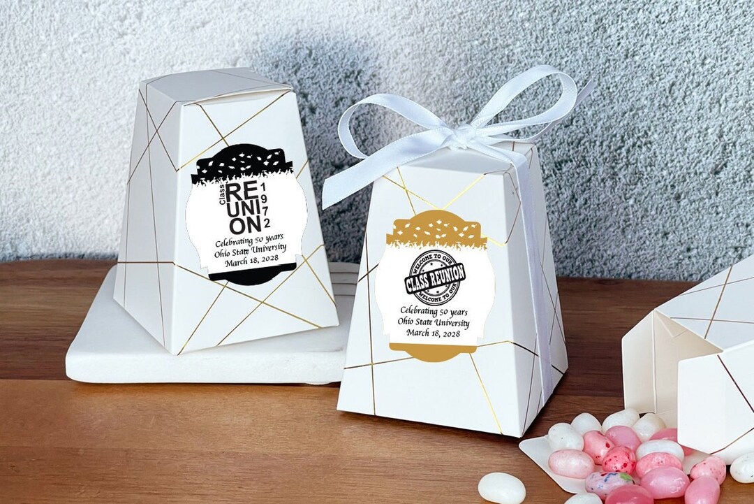 Set of 12 Class Reunion Party Favors, Class Reunion Party Favors ...